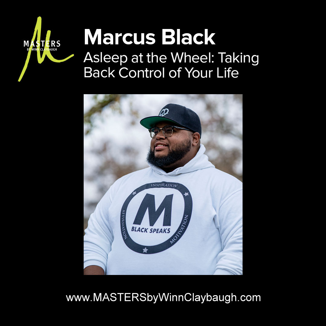 Marcus Black: "Asleep at the Wheel: Taking Back Control of Your Life ...