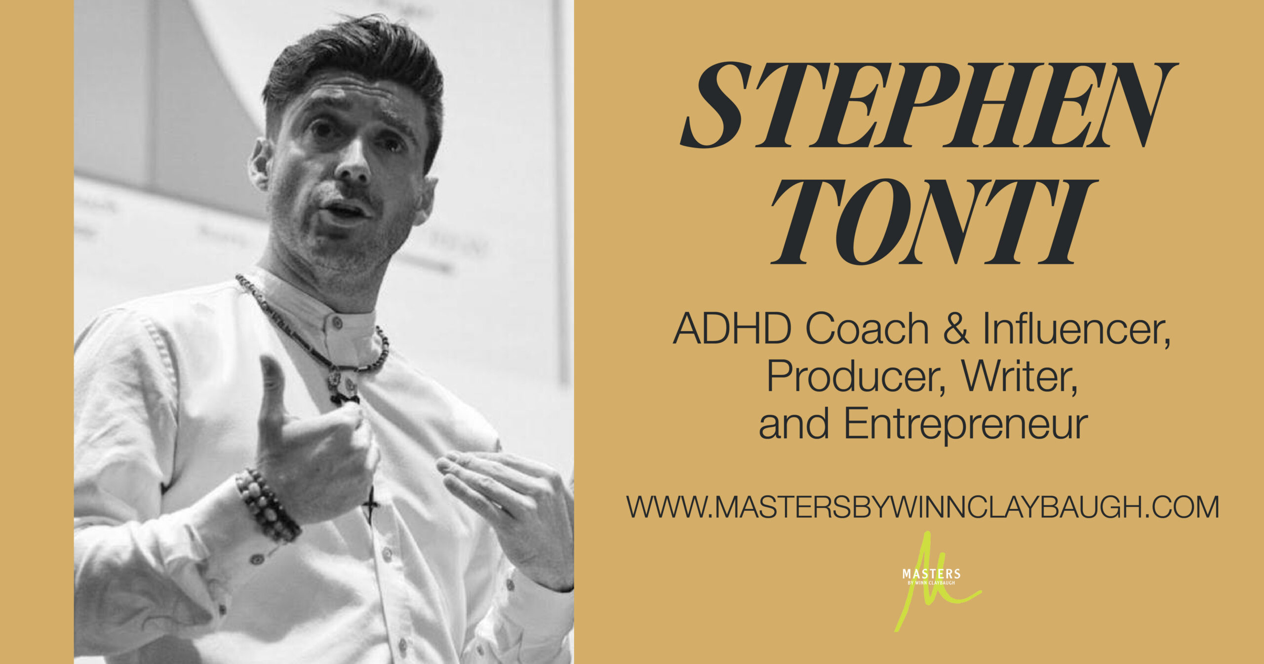 Stephen Tonti: ADHD Coach & Influencer, Producer, Writer, and ...